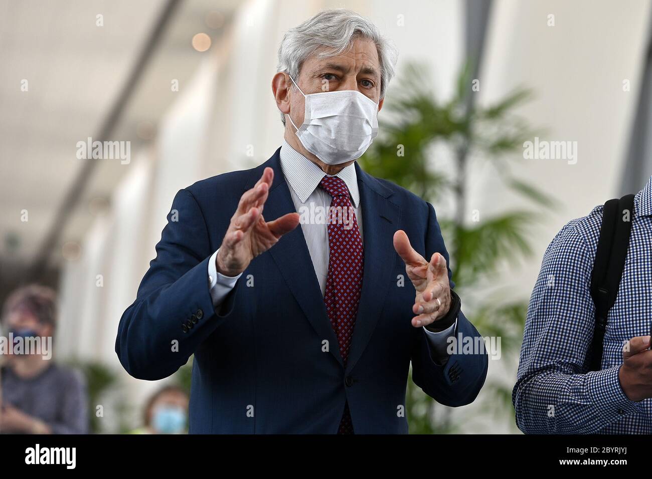 New York City, USA. 10th June, 2020. Rick Cotton, Executive Director of ...