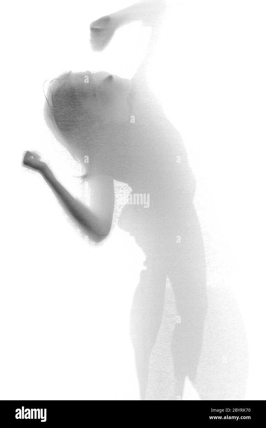 Dancing people on stage Cut Out Stock Images & Pictures - Alamy