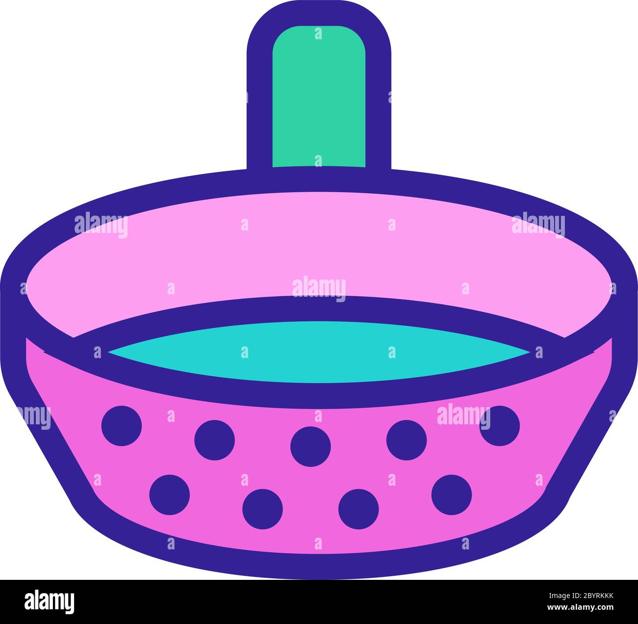 sifting flour icon vector outline illustration Stock Vector Image & Art ...