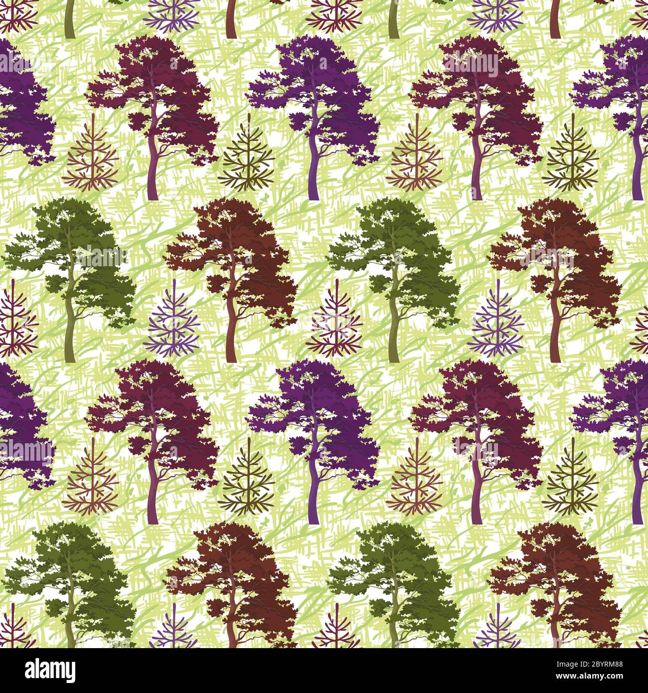 Seamless firtree hi-res stock photography and images - Alamy