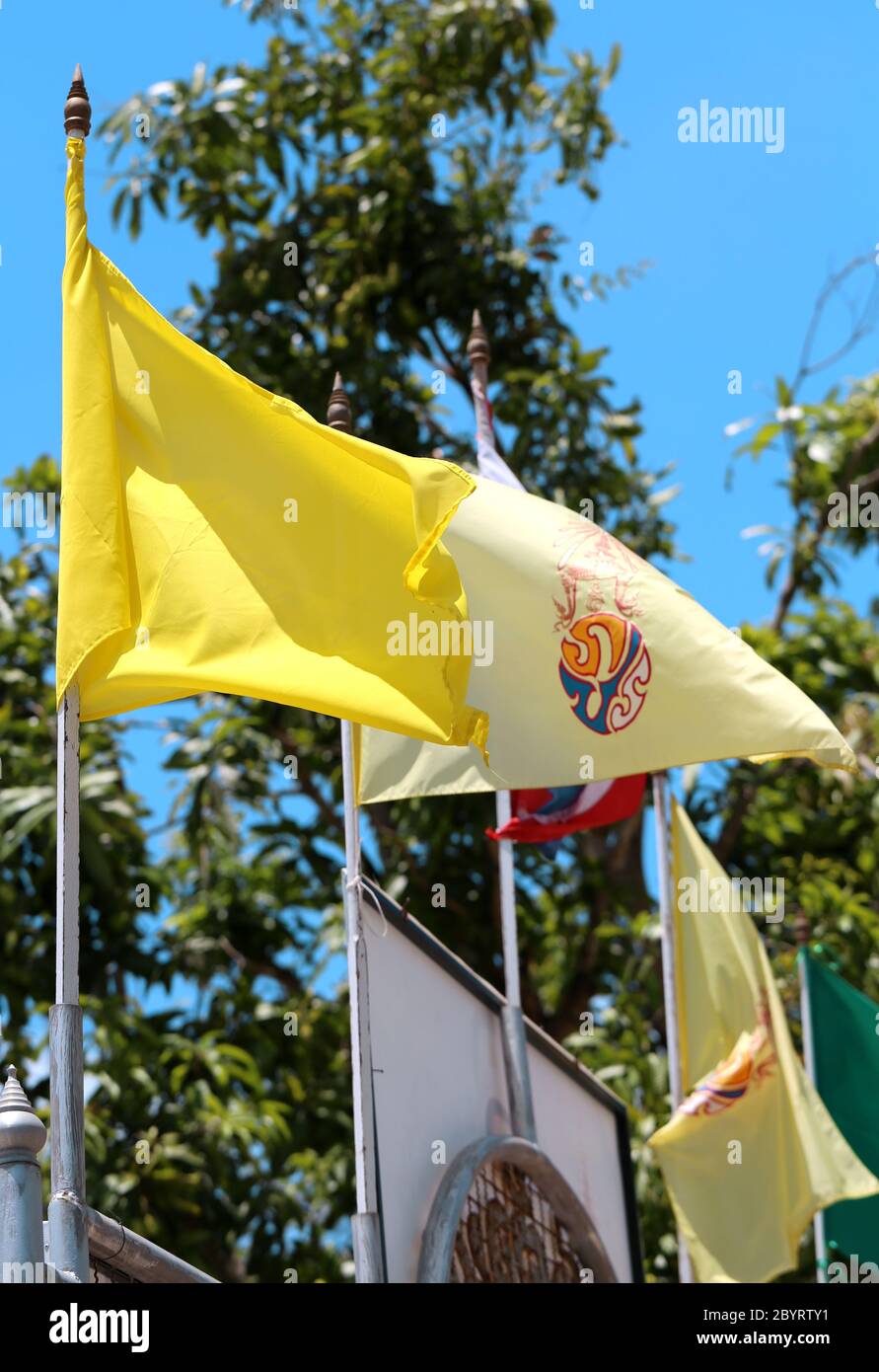 Curled flag hi-res stock photography and images - Alamy