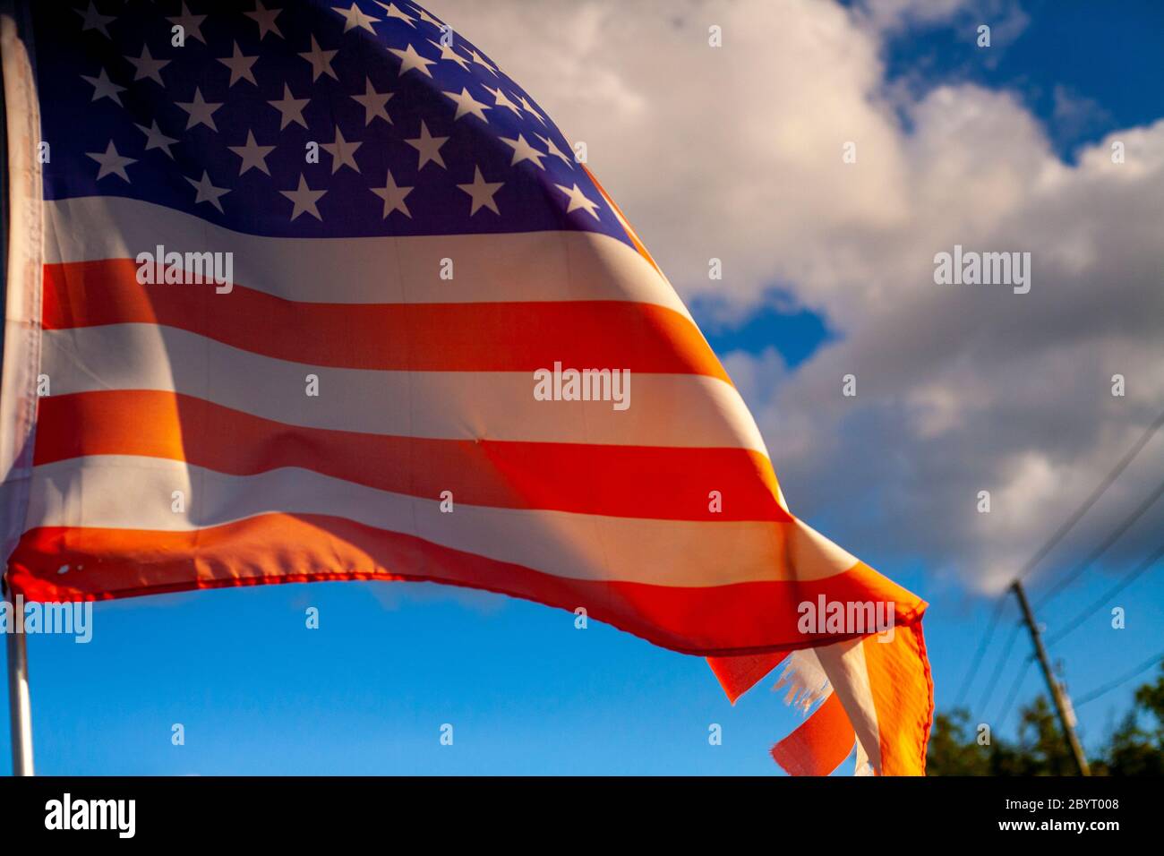 The American Flag - Old Glory - Flies Proud in the Winds of Change ...