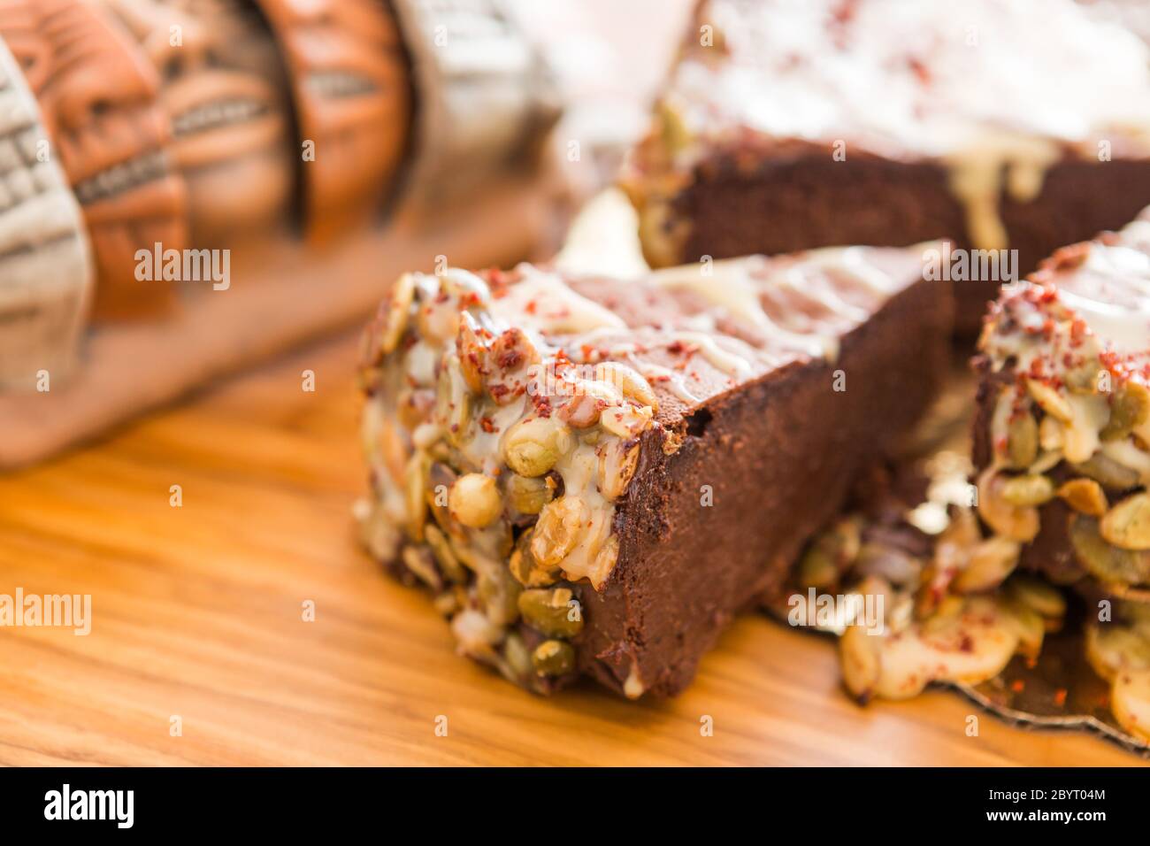 Maya Spice torte Stock Photo - Alamy