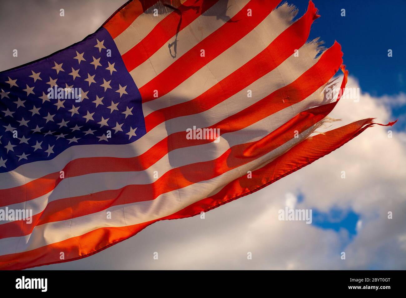 The American Flag - Old Glory - Flies Proud in the Winds of Change ...
