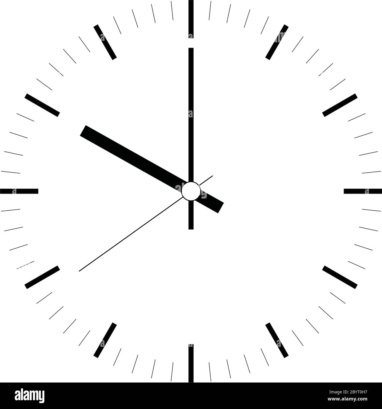 Minute dashes Stock Vector Images - Alamy