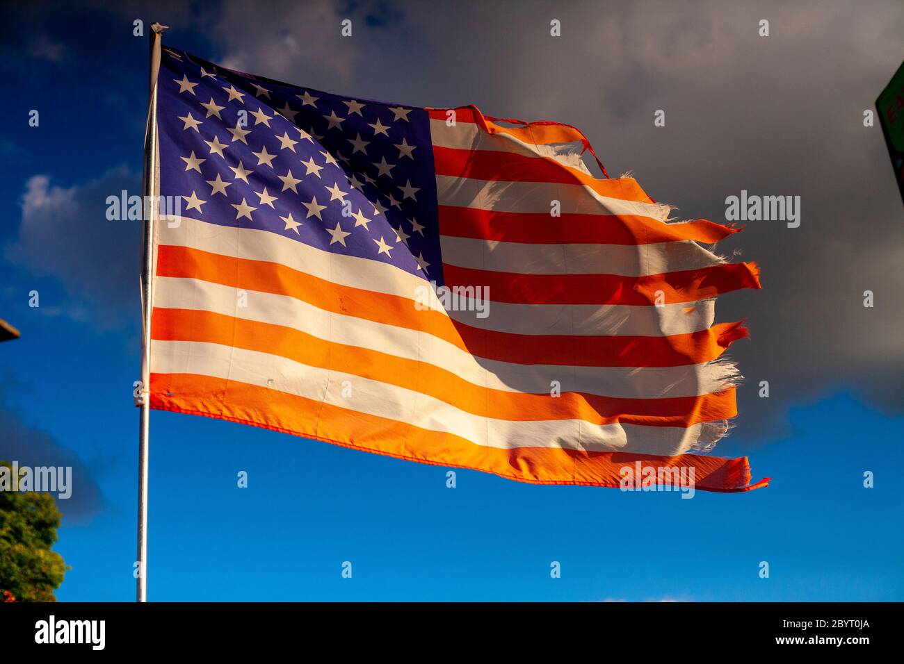The American Flag - Old Glory - Flies Proud in the Winds of Change ...
