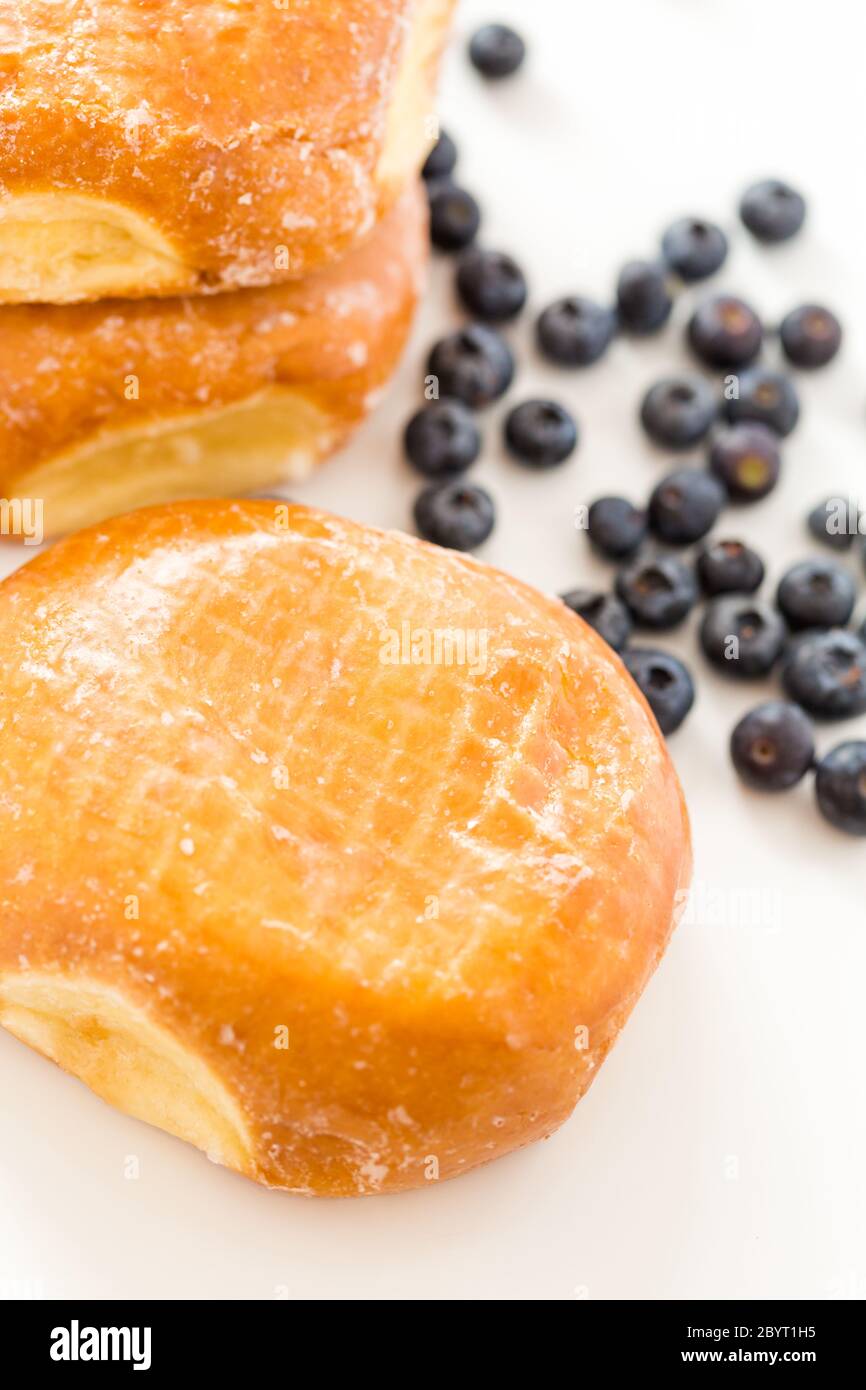 Fruit filled doughnuts hi-res stock photography and images - Alamy