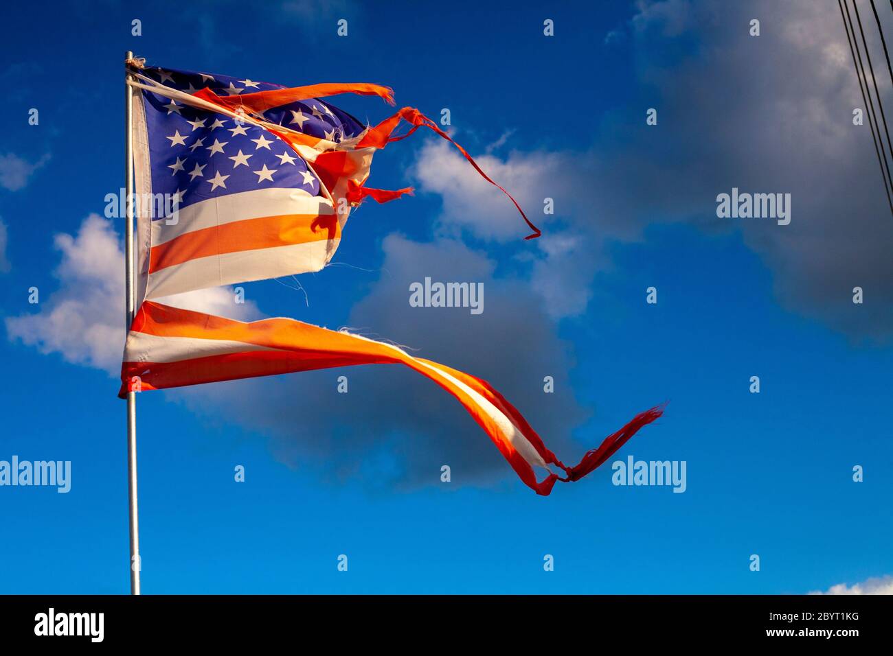 The American Flag - Old Glory - Flies Proud in the Winds of Change ...