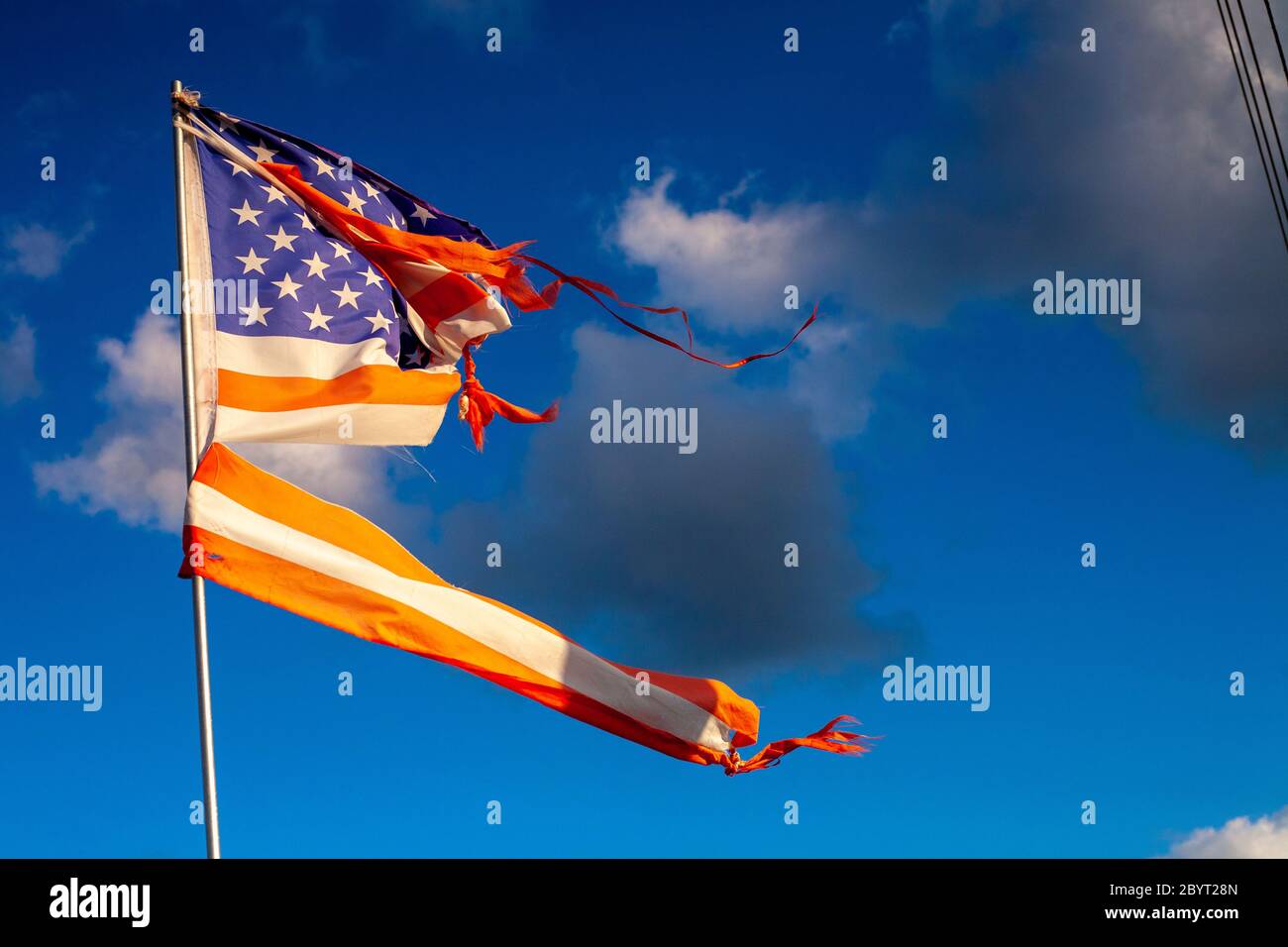 The American Flag - Old Glory - Flies Proud in the Winds of Change ...