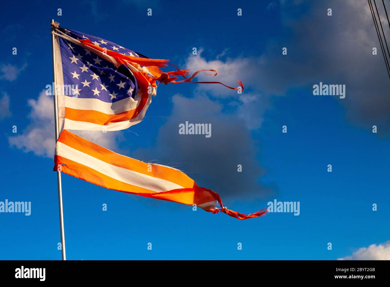 The American Flag - Old Glory - Flies Proud in the Winds of Change ...