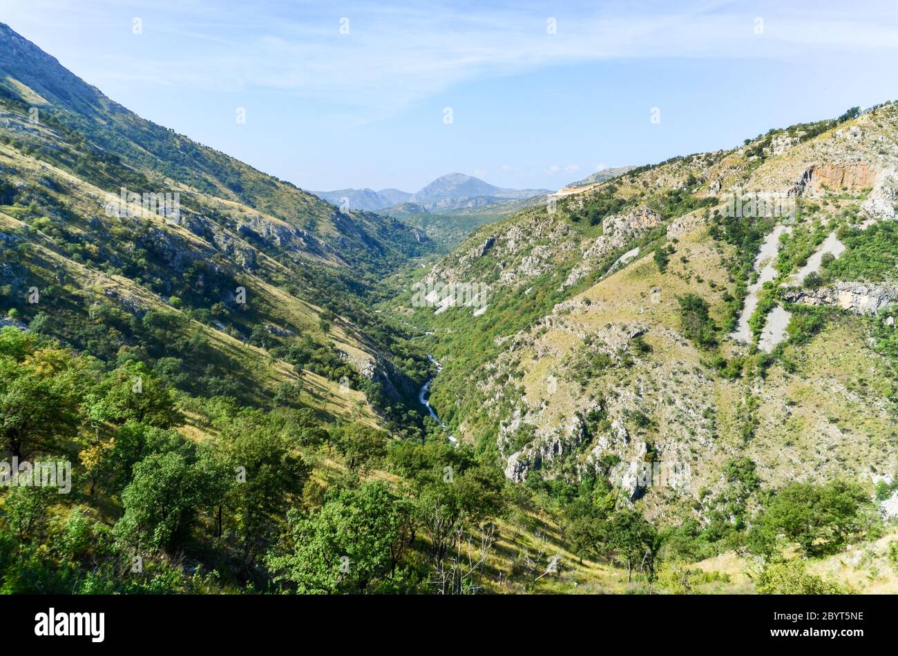 Montenegro: Mala Rijeka Viaduct Stock Photo - Alamy