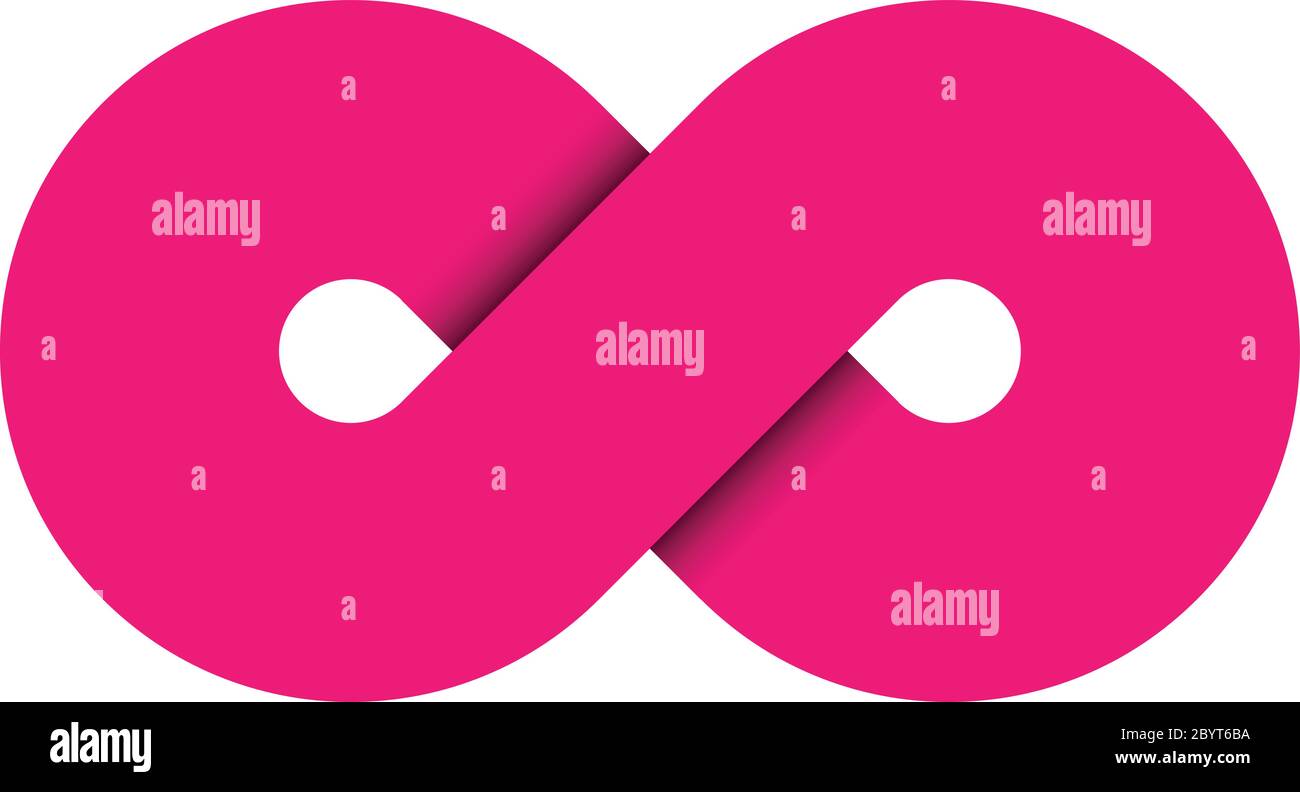 Infinity symbol icon. Representing the concept of infinite, limitless ...