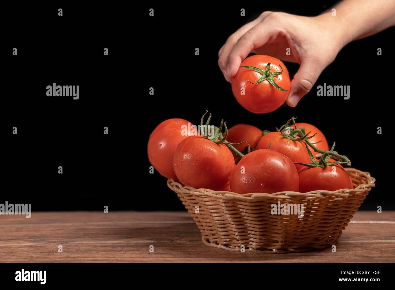 Natural organic house tomato hi-res stock photography and images - Alamy