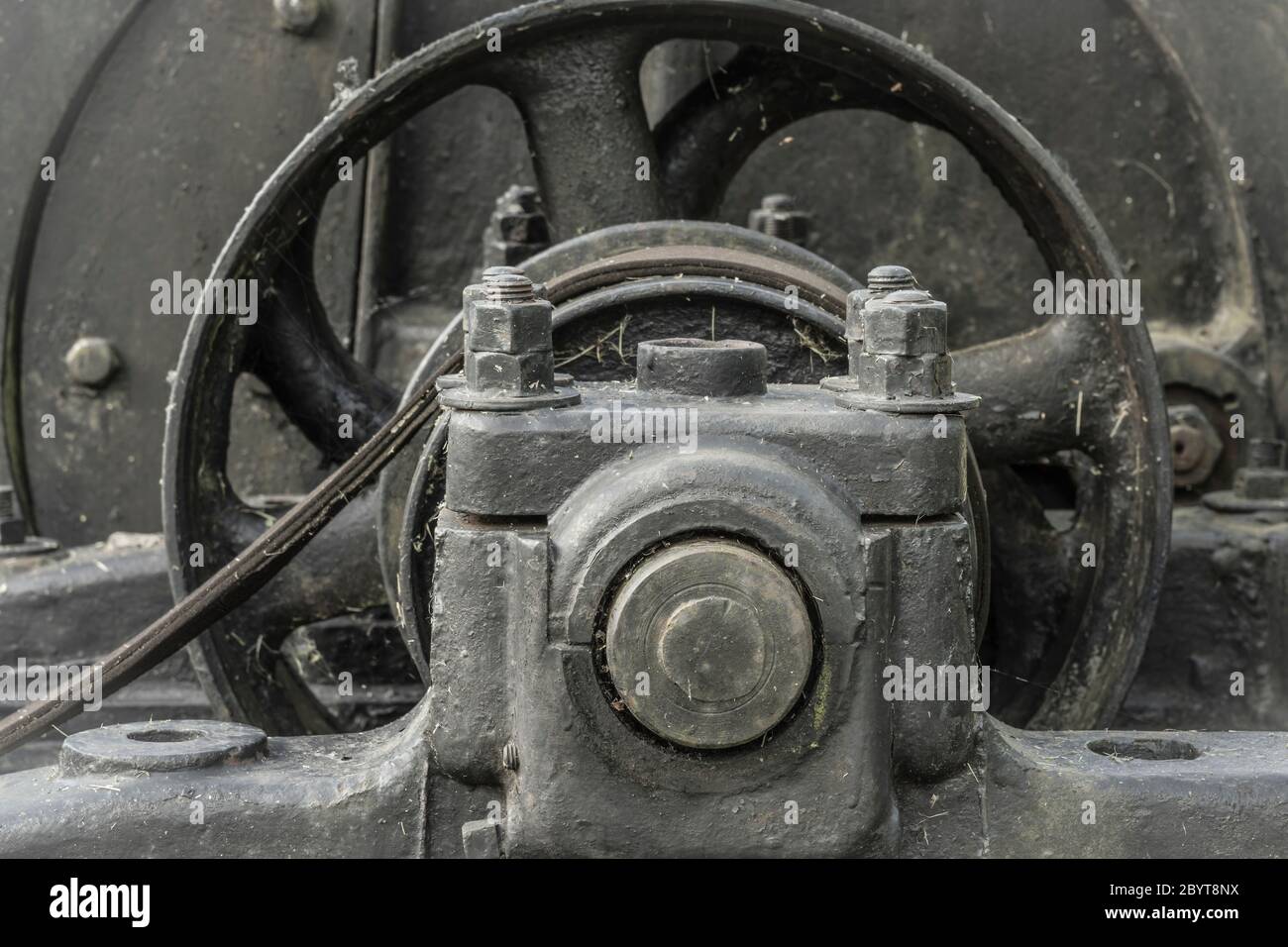 close up of an old steam engine Stock Photo - Alamy
