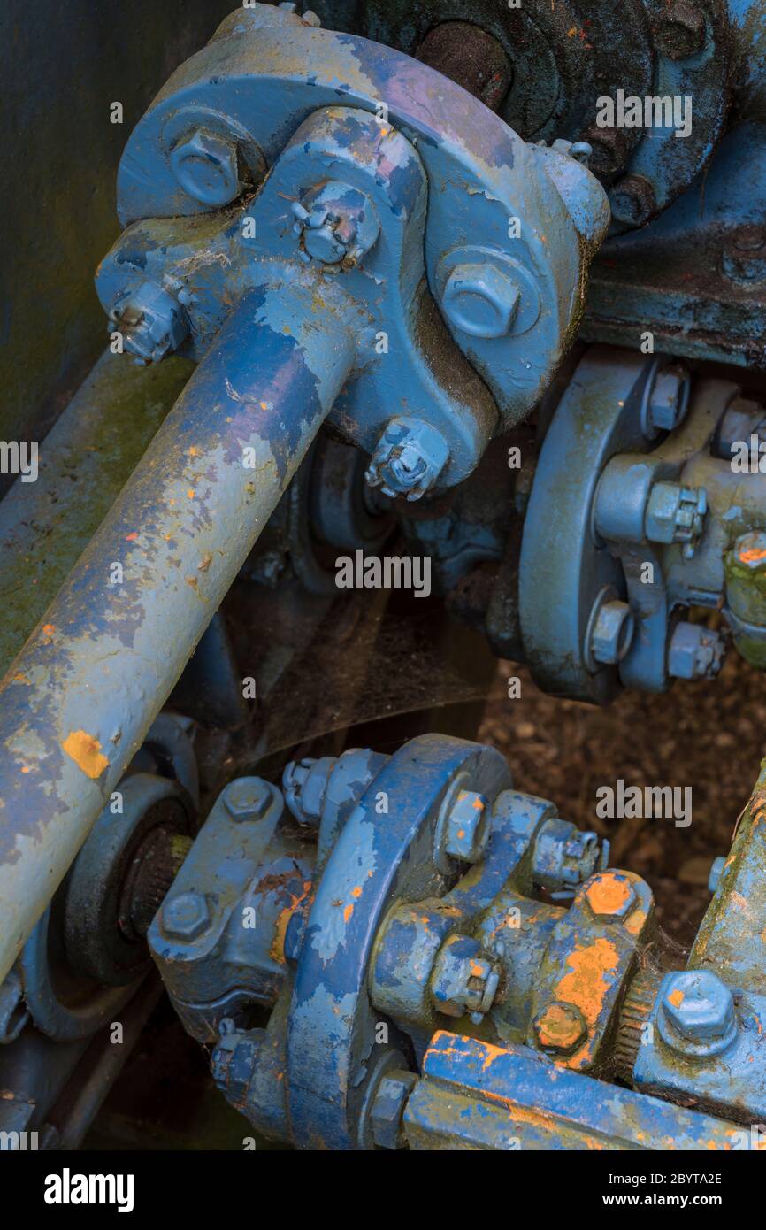 drive shaft of an agricultural machine Stock Photo - Alamy