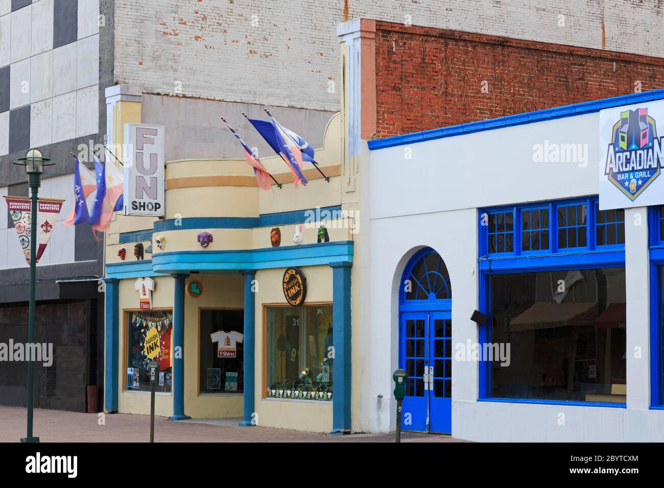 Downtown Lafayette, Louisiana, USA Stock Photo - Alamy