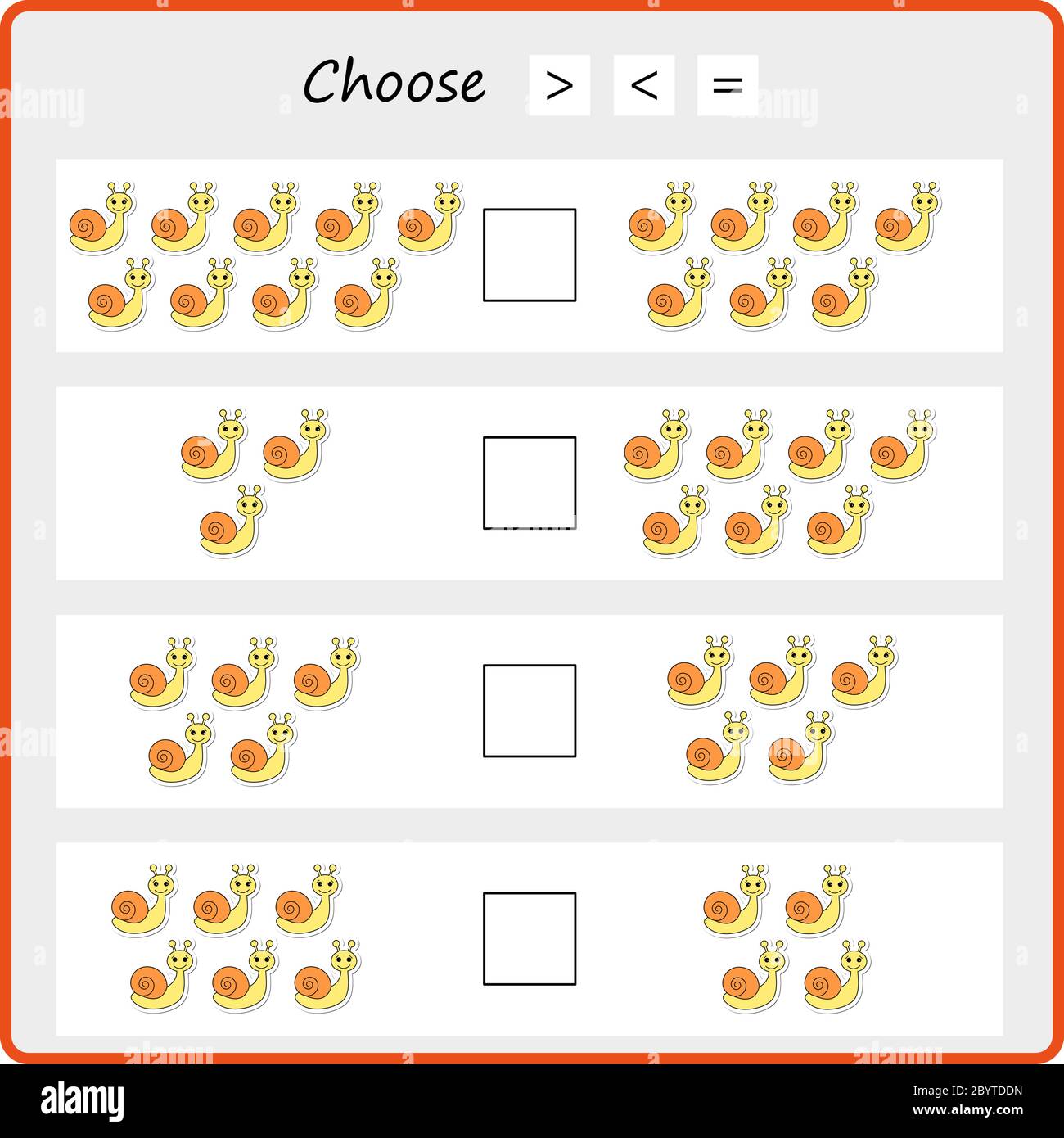 worksheet for kids. education puzzle game. children activity Stock ...