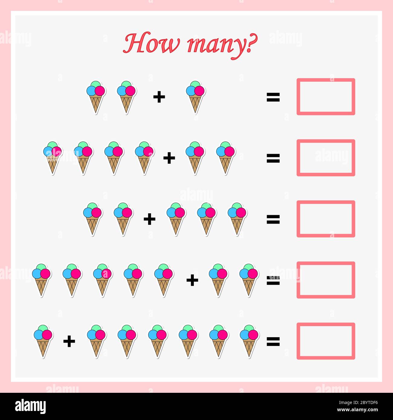 worksheet for kids. education puzzle game. children activity Stock ...