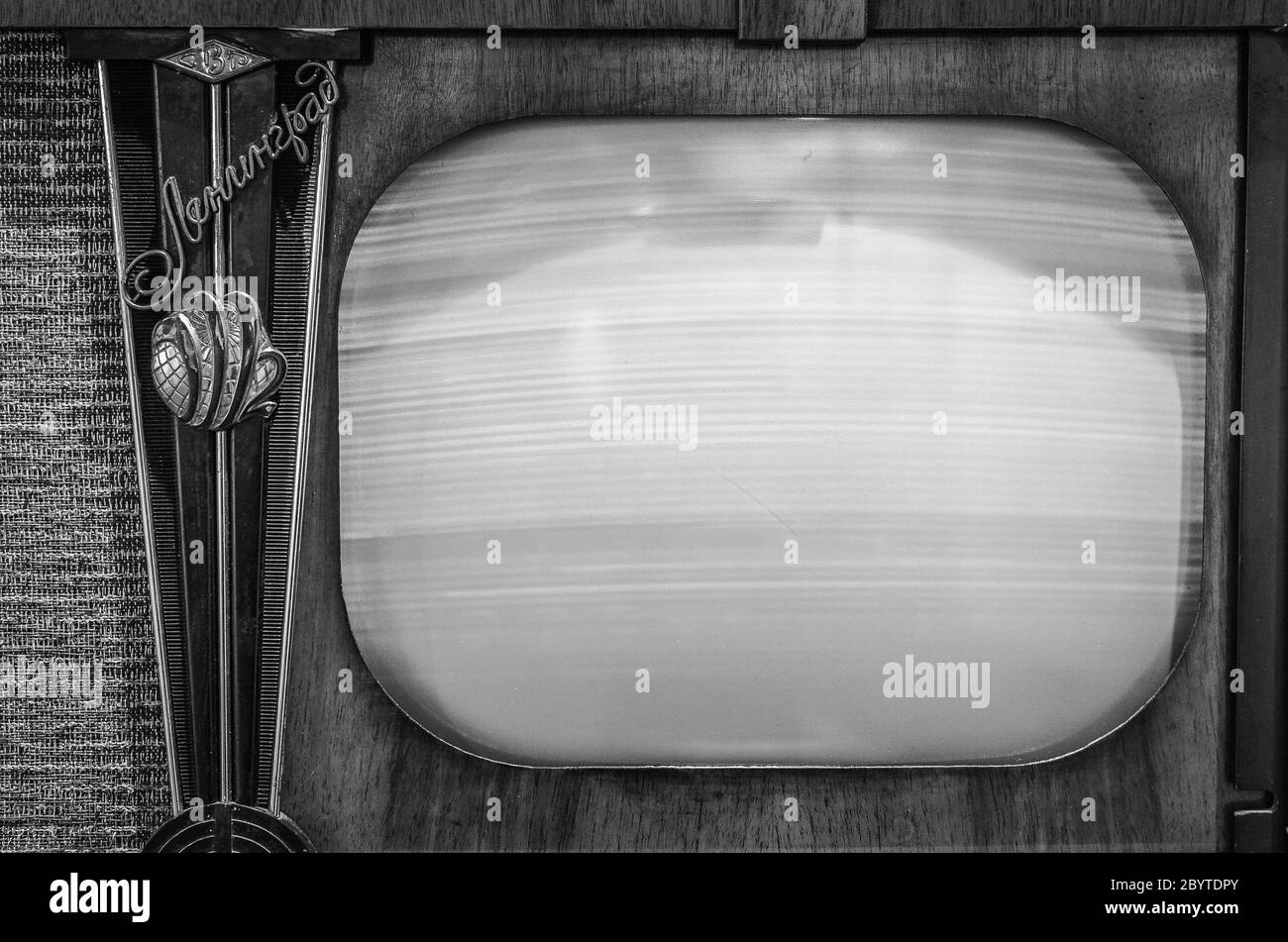 Soviet television Black and White Stock Photos & Images - Alamy