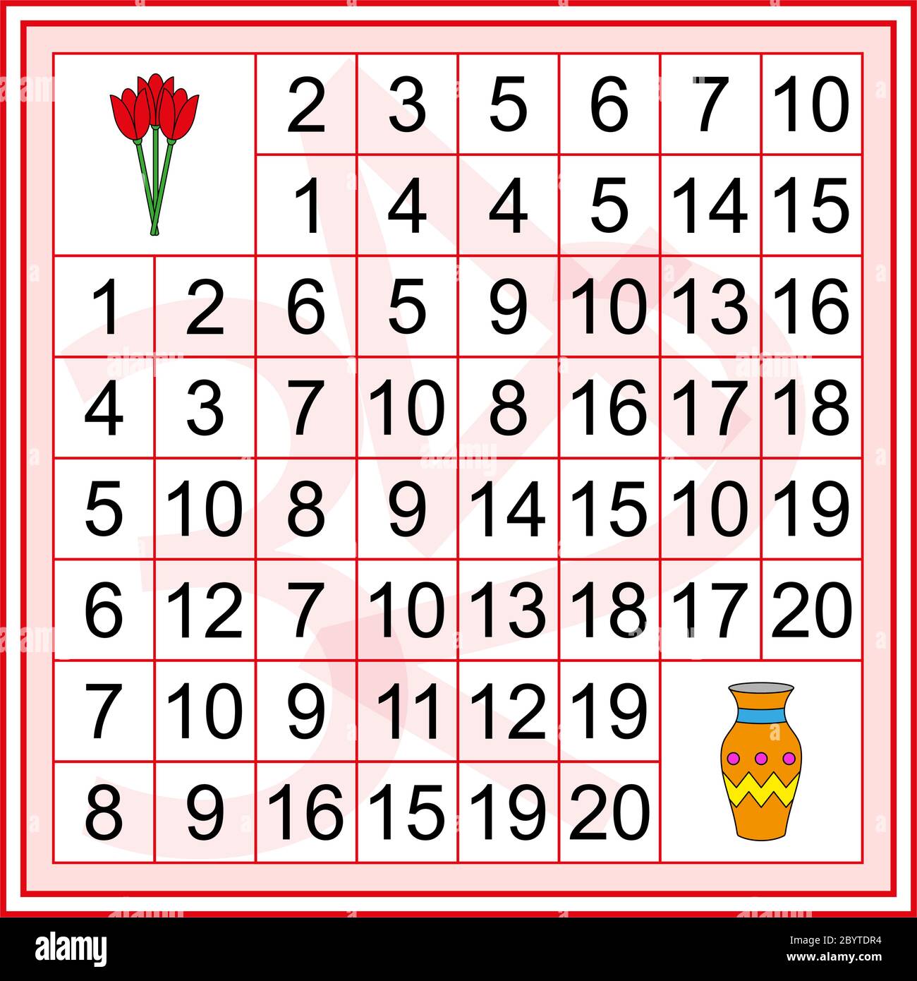 worksheet for kids. education puzzle game. children activity Stock ...