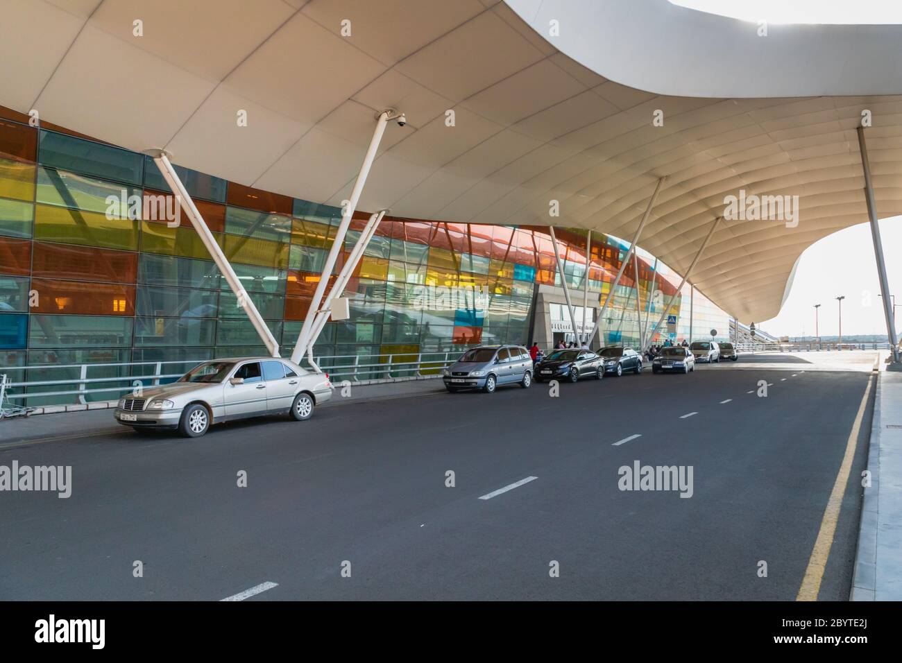 Yerevan, Armenia - July 2019: Yerevan Zvartnots International Airport ...