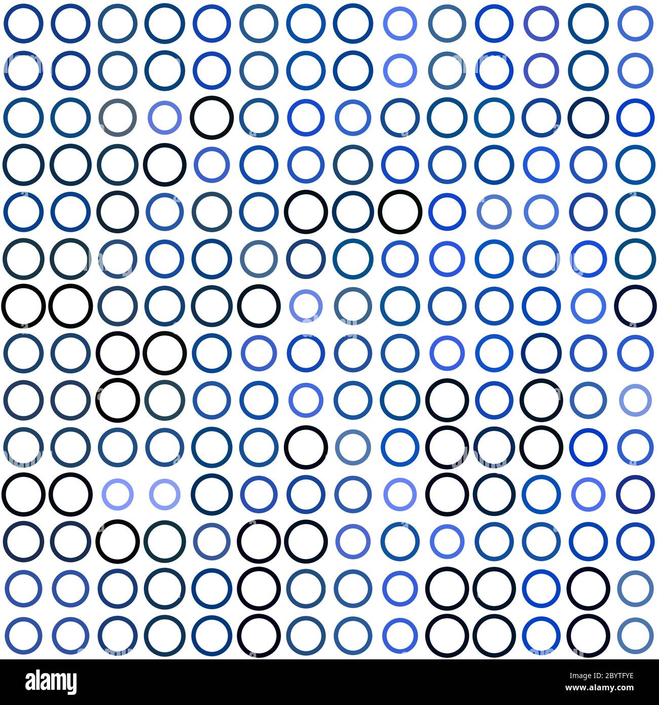 Seamless background made of rings in various sizes and colors ordered ...