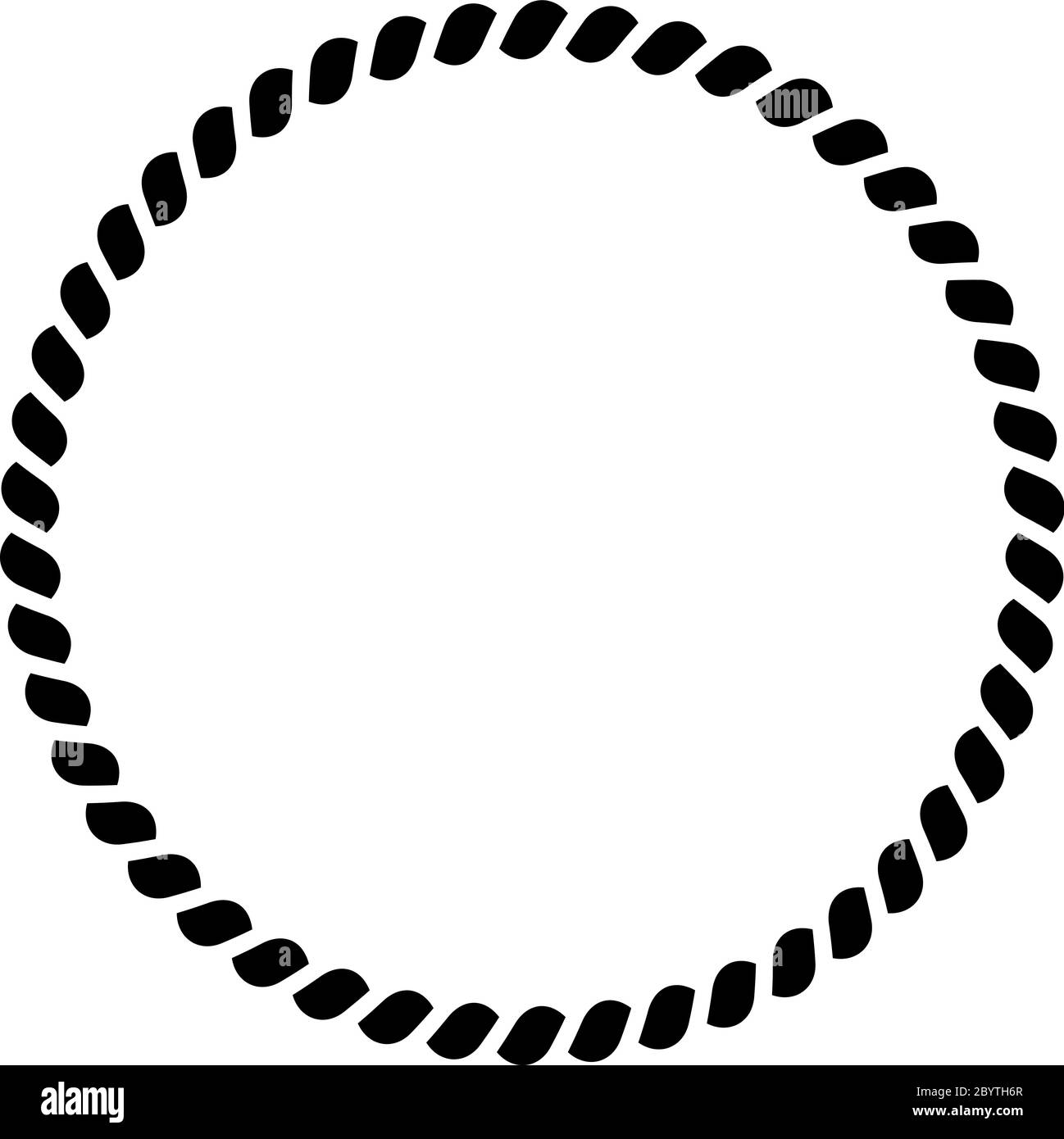 Rope border Cut Out Stock Images & Pictures - Alamy