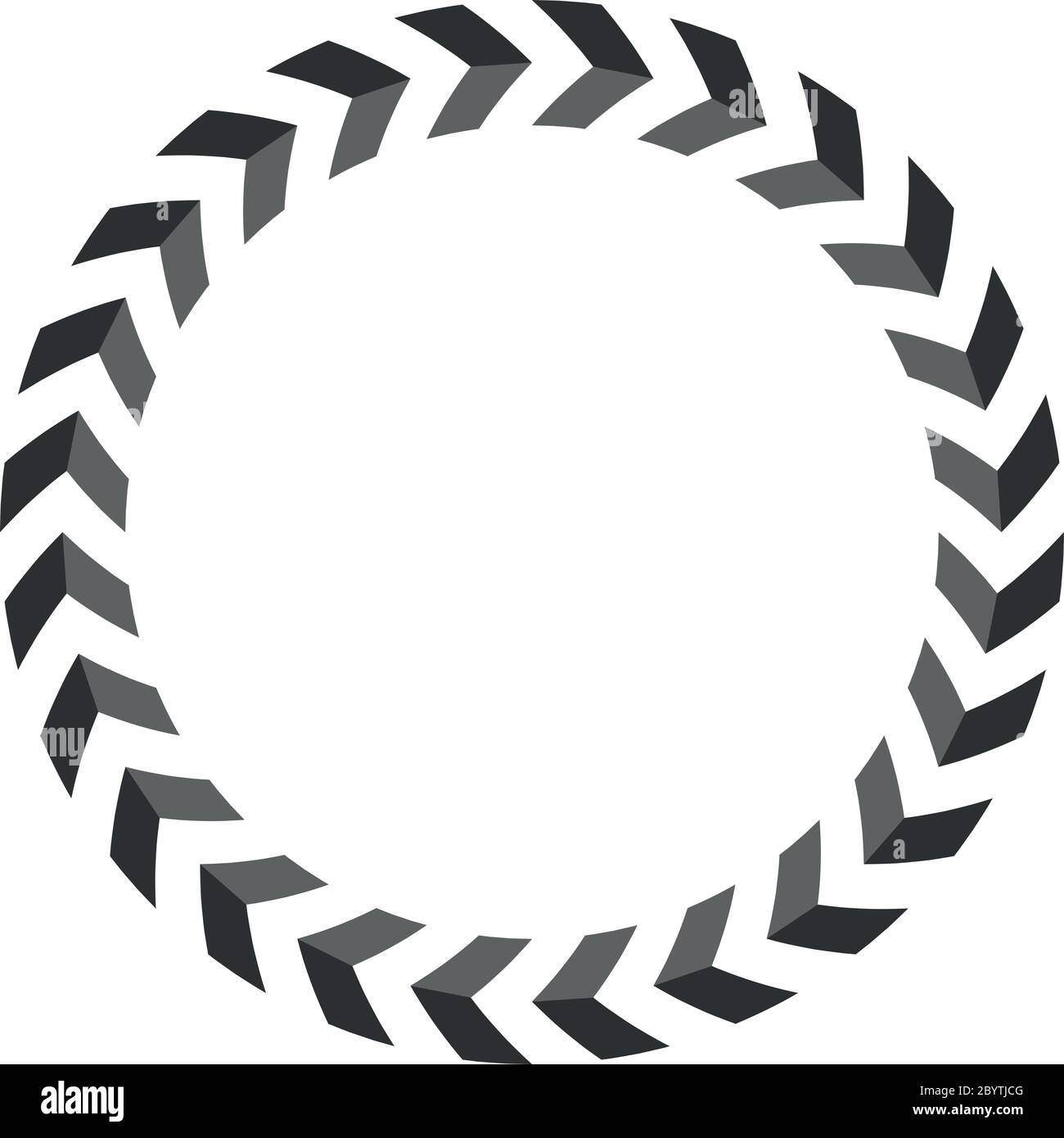 Chevron circle icon. Simple flat vector illustration Stock Vector Image ...