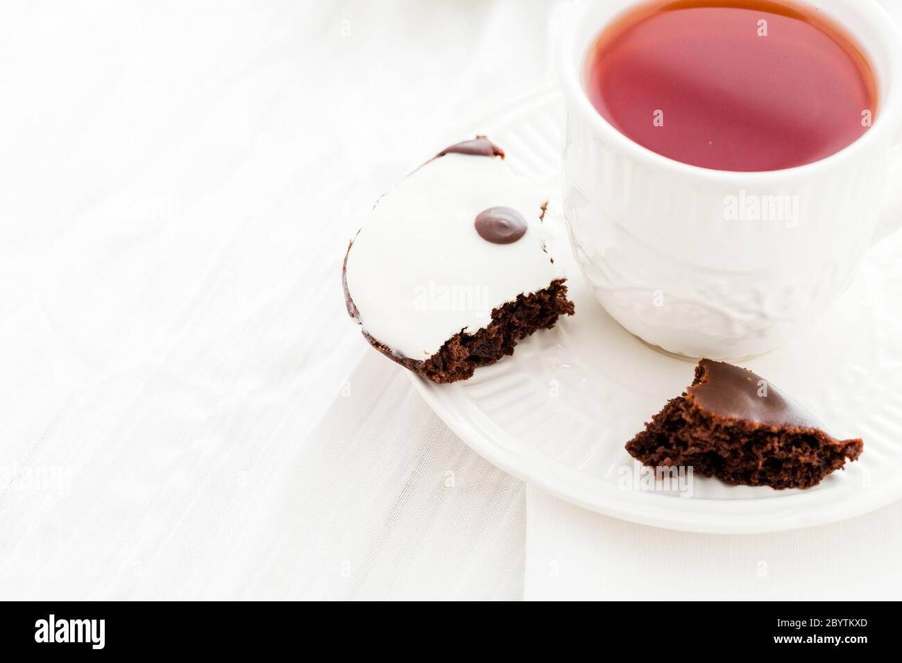 Yin and yang cookies Stock Photo - Alamy