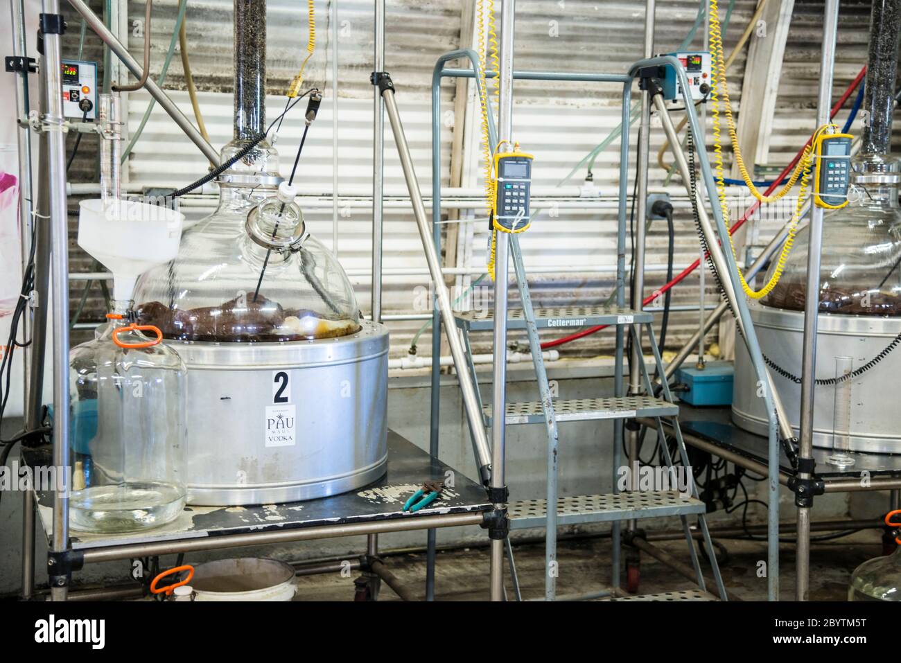 Hali'imaile Distilling is located on the slopes of Haleakalā. It sits ...