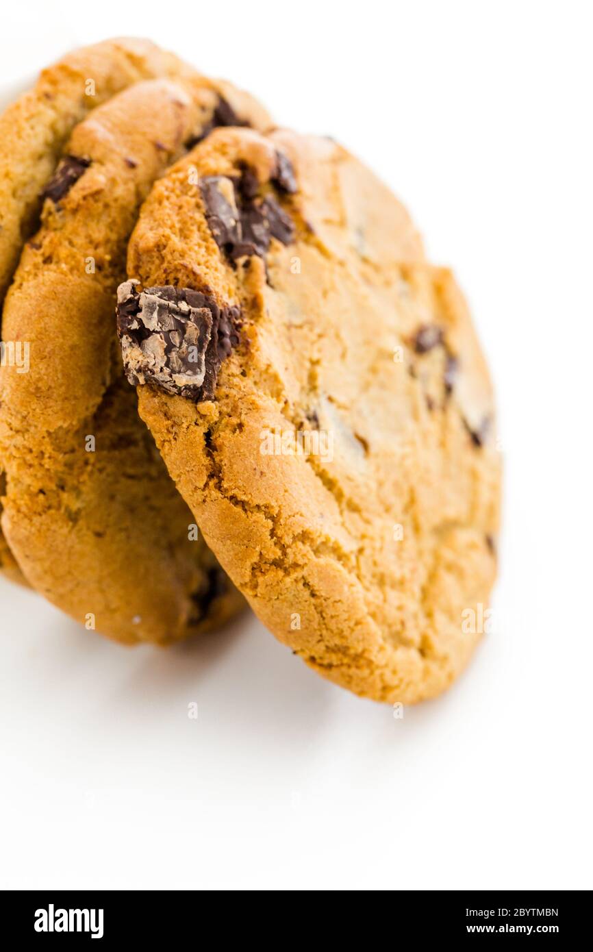 Chocolate chunk cookies Stock Photo - Alamy