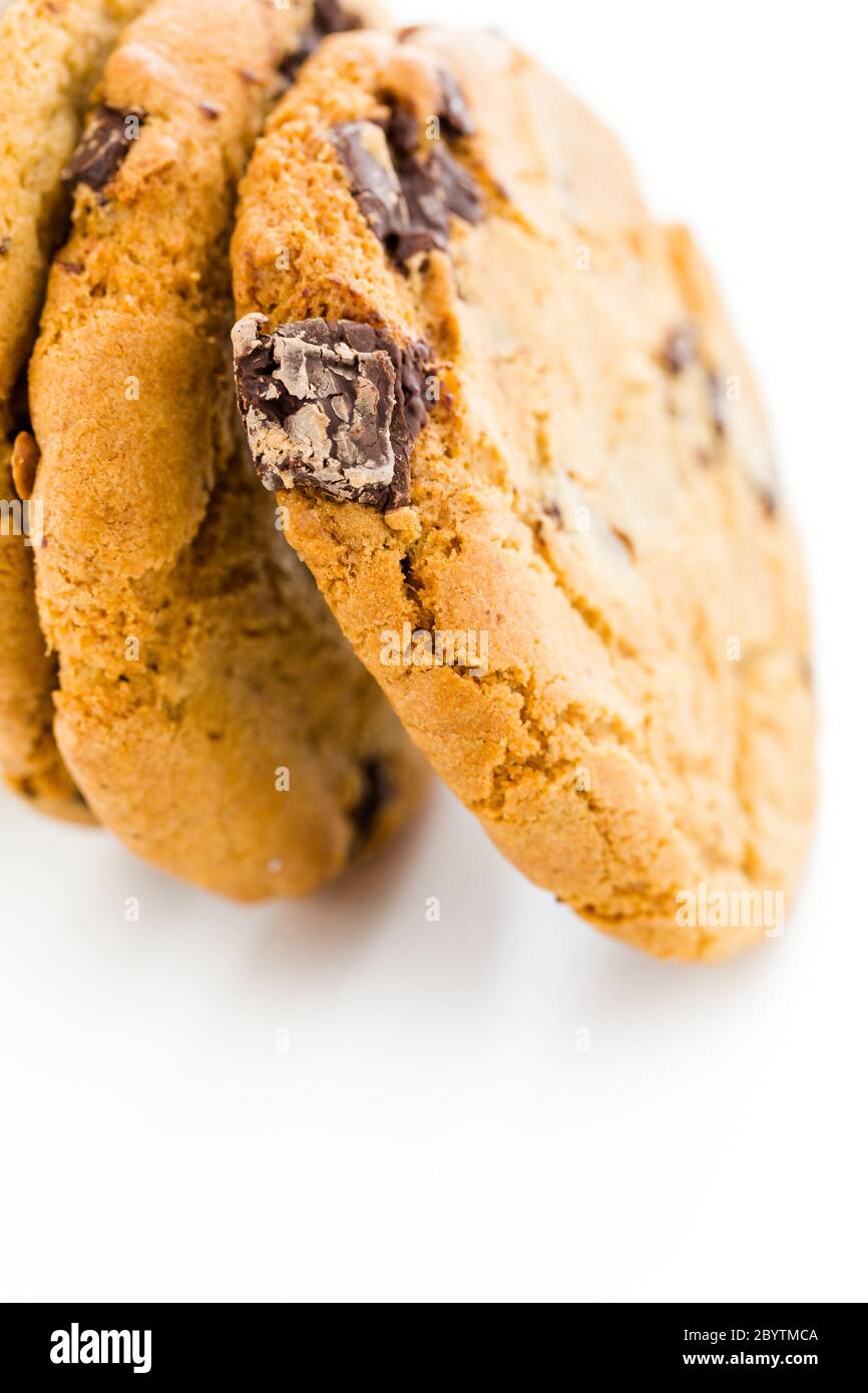 Chocolate chunk cookies Stock Photo - Alamy