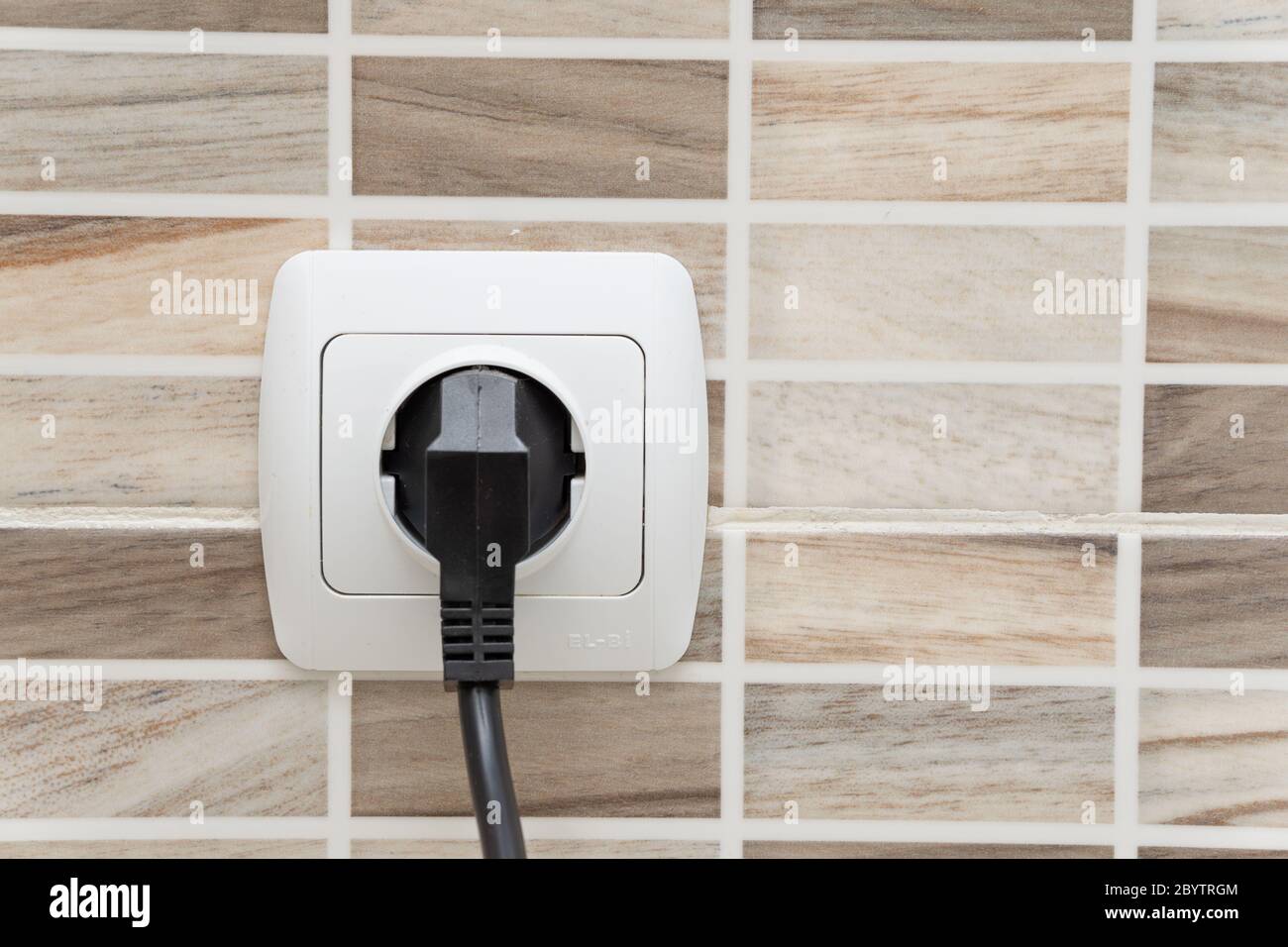 White subway tiles kitchen hi-res stock photography and images - Alamy