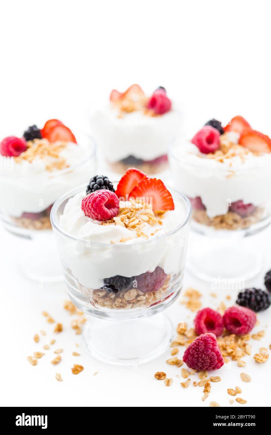 Parfait layering hi-res stock photography and images - Alamy