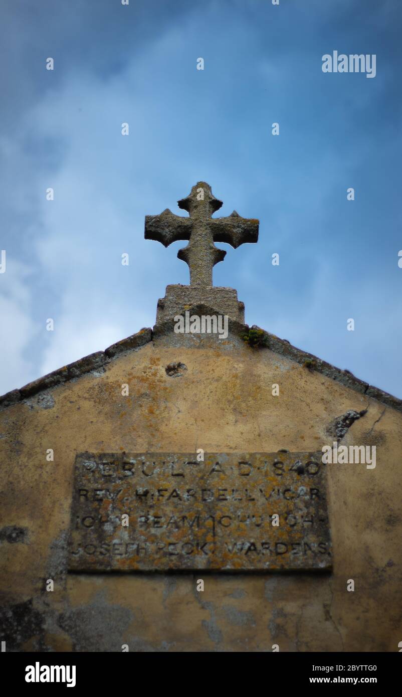 Church roof cross hi-res stock photography and images - Alamy