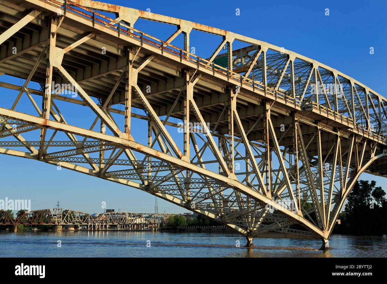 Texas Street Bridge, Shreveport, Louisiana, USA Stock Photo - Alamy