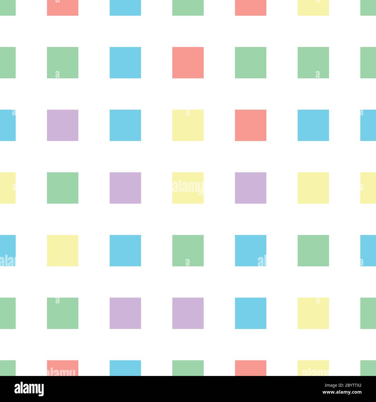 Seamless polka square pattern in different colors. Colorful theme ...