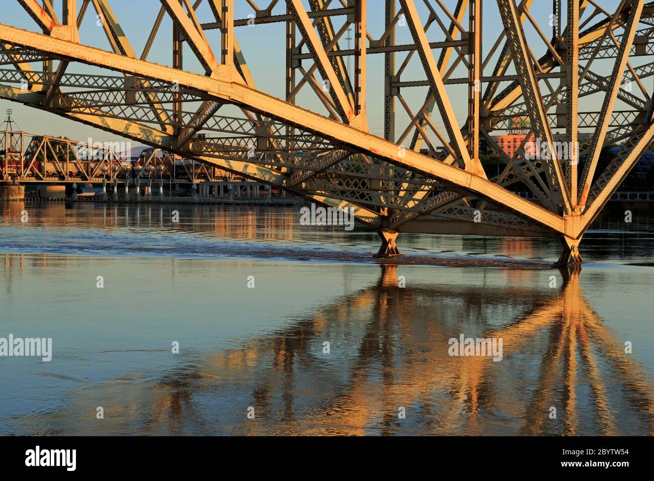 Texas Street Bridge, Shreveport, Louisiana, USA Stock Photo - Alamy