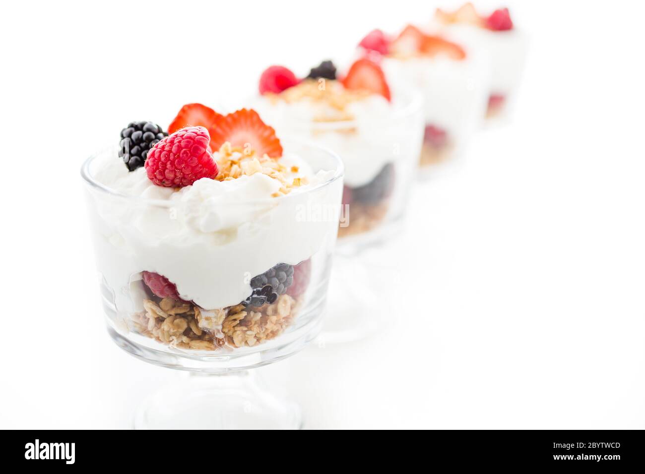 Parfait layering hi-res stock photography and images - Alamy