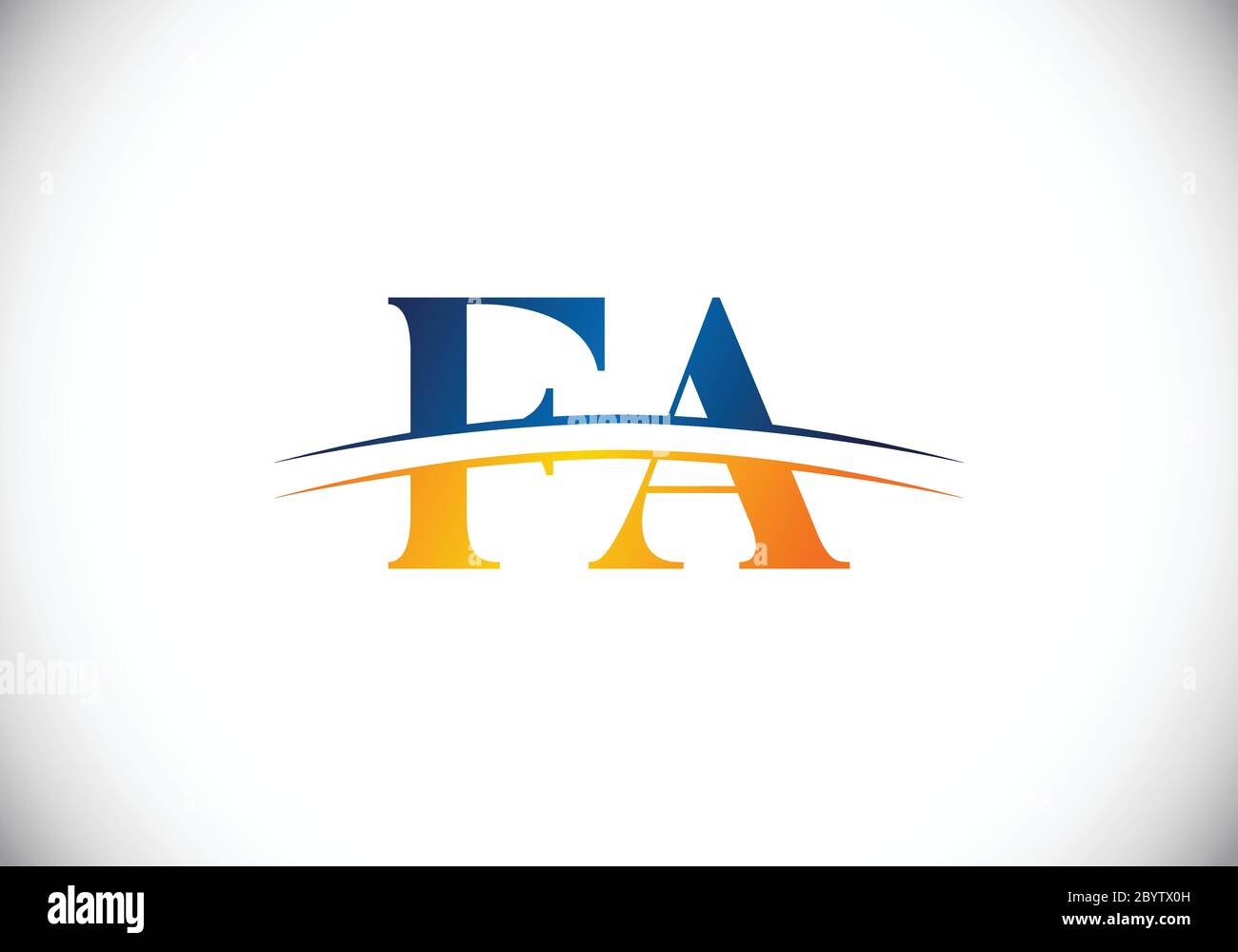 Initial Monogram Letter FA Logo Design Vector Template. FA Letter Logo ...