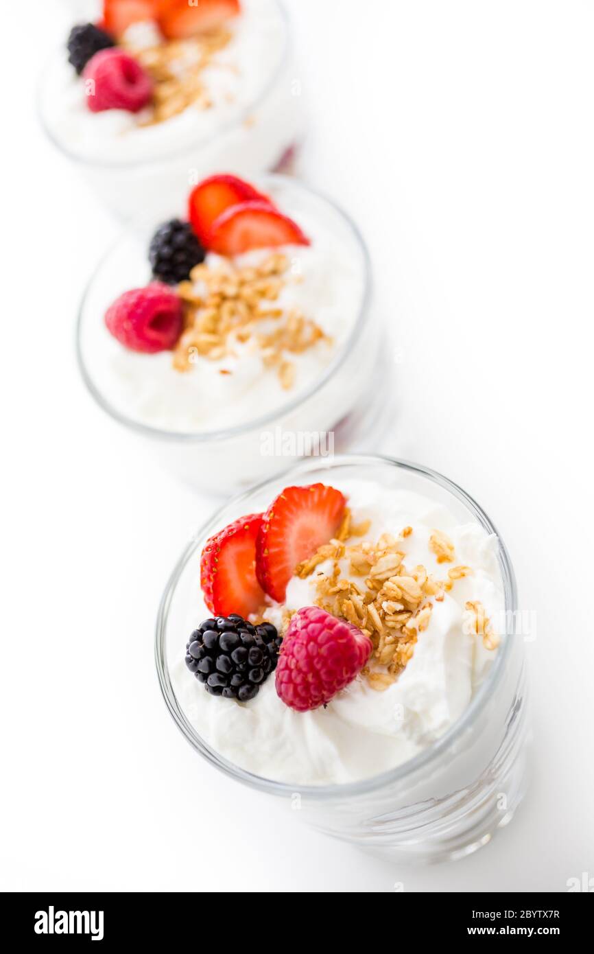 Parfait layering hi-res stock photography and images - Alamy