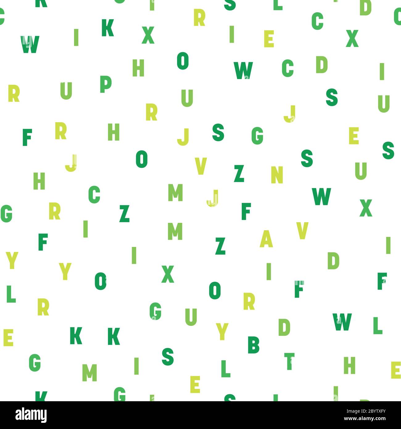 Green textile alphabet Stock Vector Images - Alamy