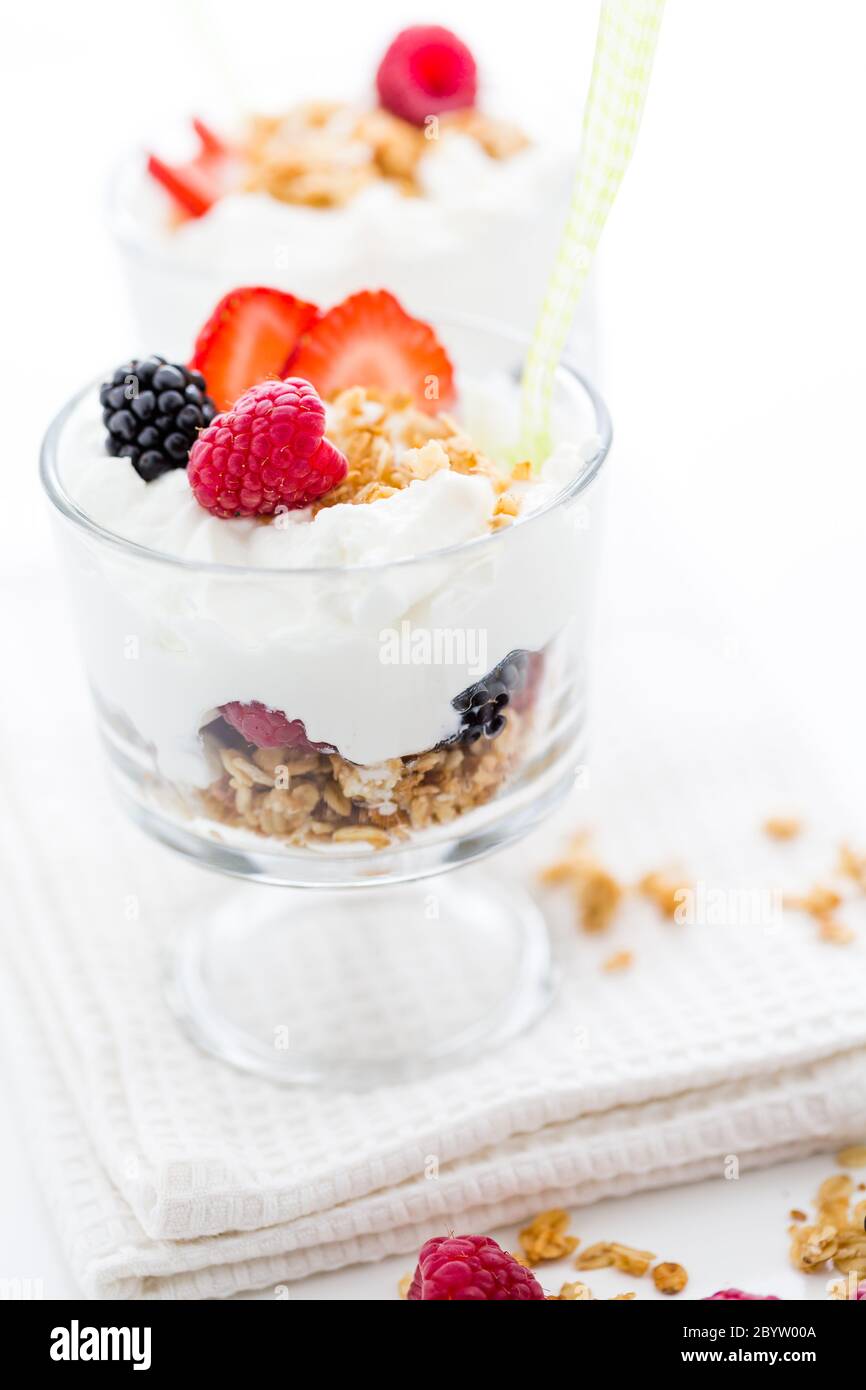 Parfait layering hi-res stock photography and images - Alamy