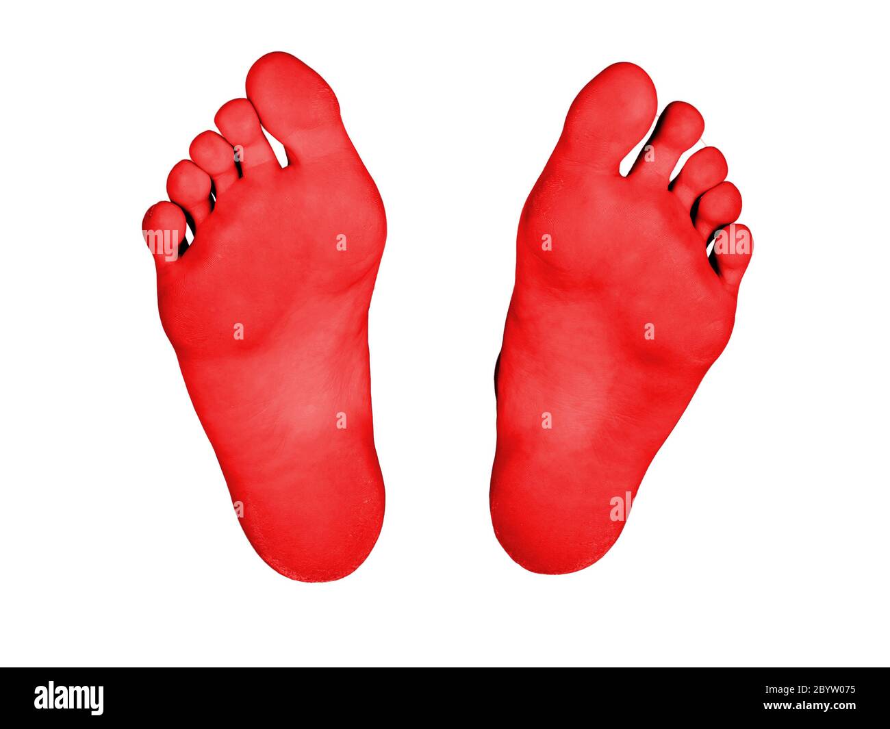 Feet walking Cut Out Stock Images & Pictures - Alamy
