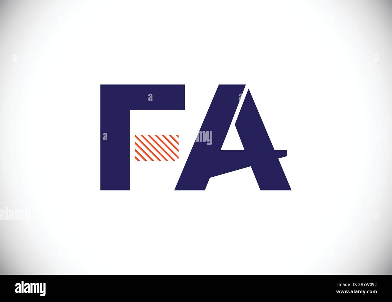 Initial Monogram Letter FA Logo Design Vector Template. FA Letter Logo ...