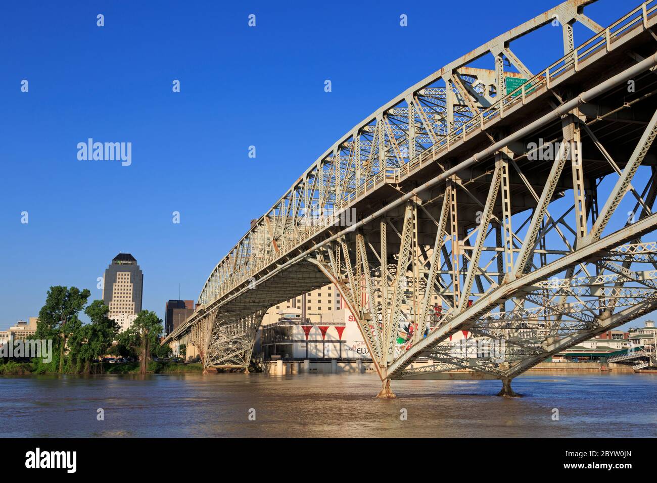 Texas Street Bridge, Shreveport, Louisiana, USA Stock Photo - Alamy