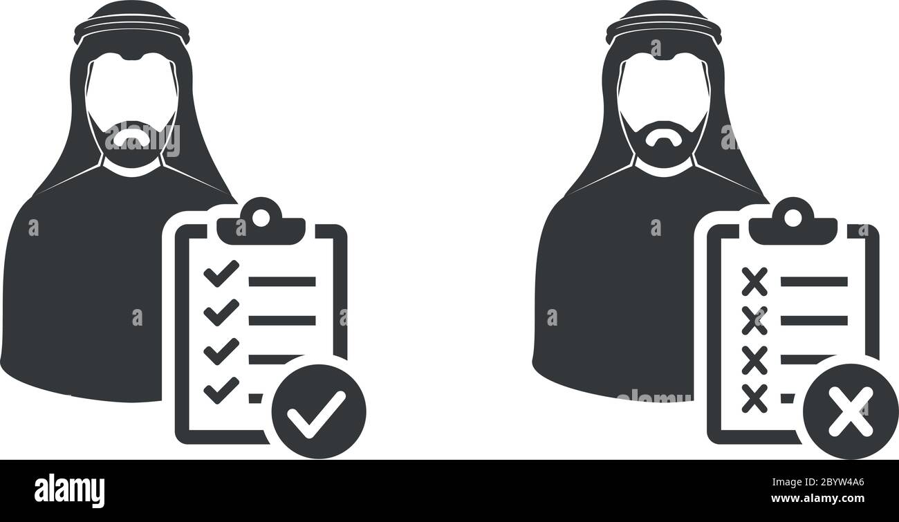 Arab muslim men Stock Vector Images - Alamy