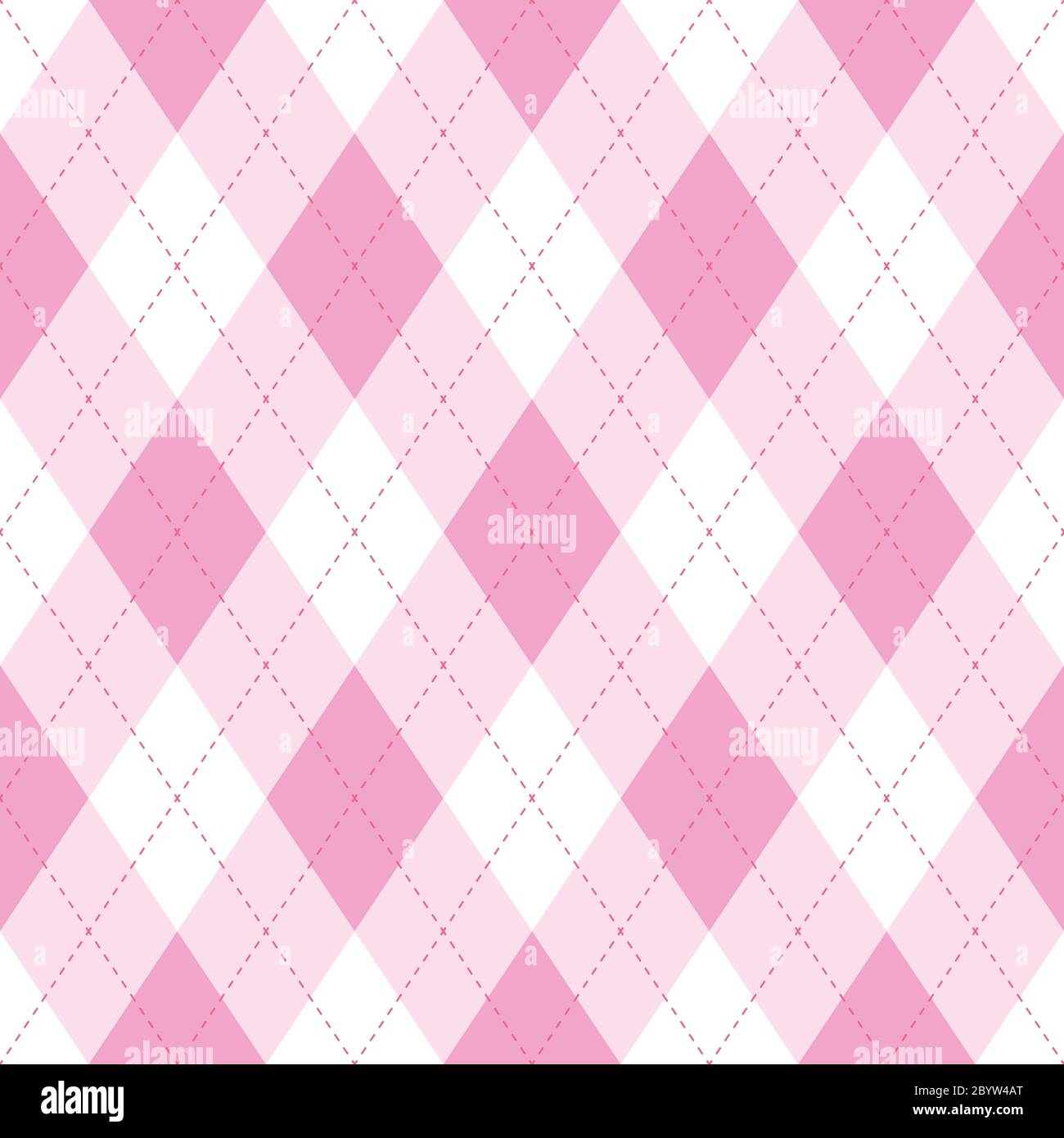 Pink Diamond Pattern Background