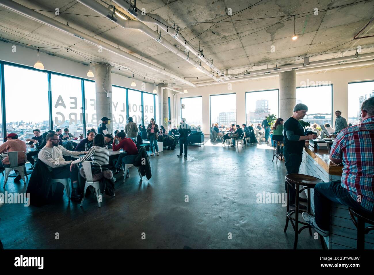 Brooklyn flea market, New York Stock Photo - Alamy