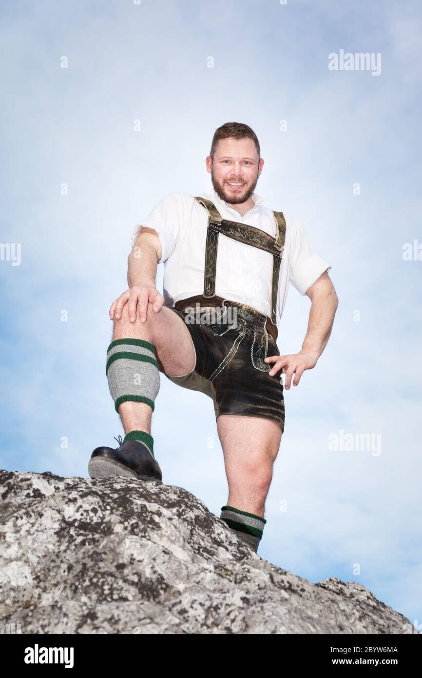 Bavarian costume beard hi-res stock photography and images - Alamy